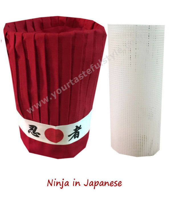 Hibachi Chef Hat Set | Tasteful Style Attire